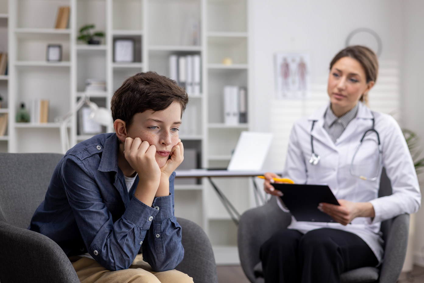 Integrating mental health services into pediatric primary care at ...