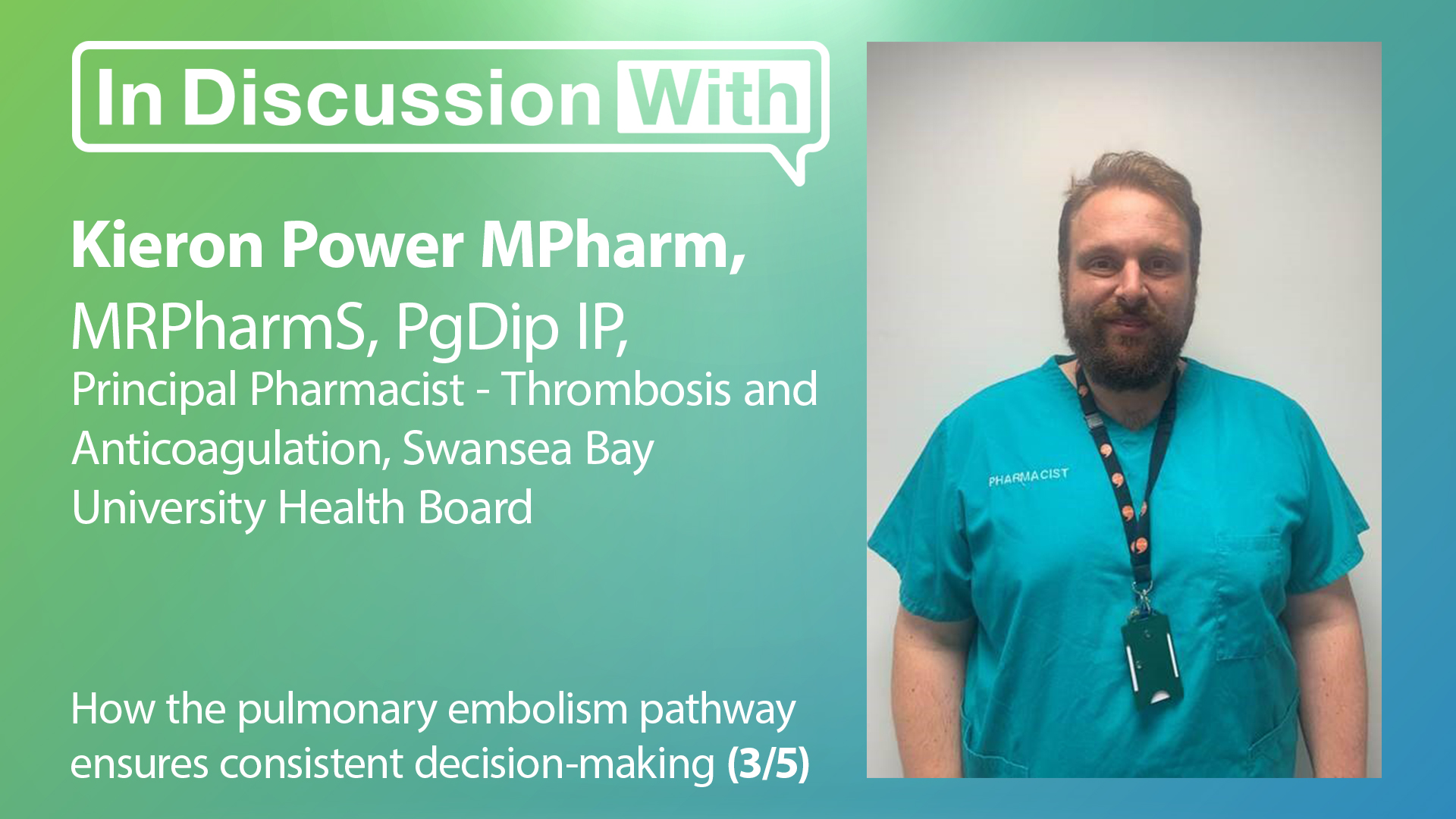 How the pulmonary embolism pathway ensures consistent decision-making ...