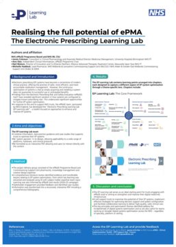 Unlocking the full potential of electronic prescribing: The EP Learning ...
